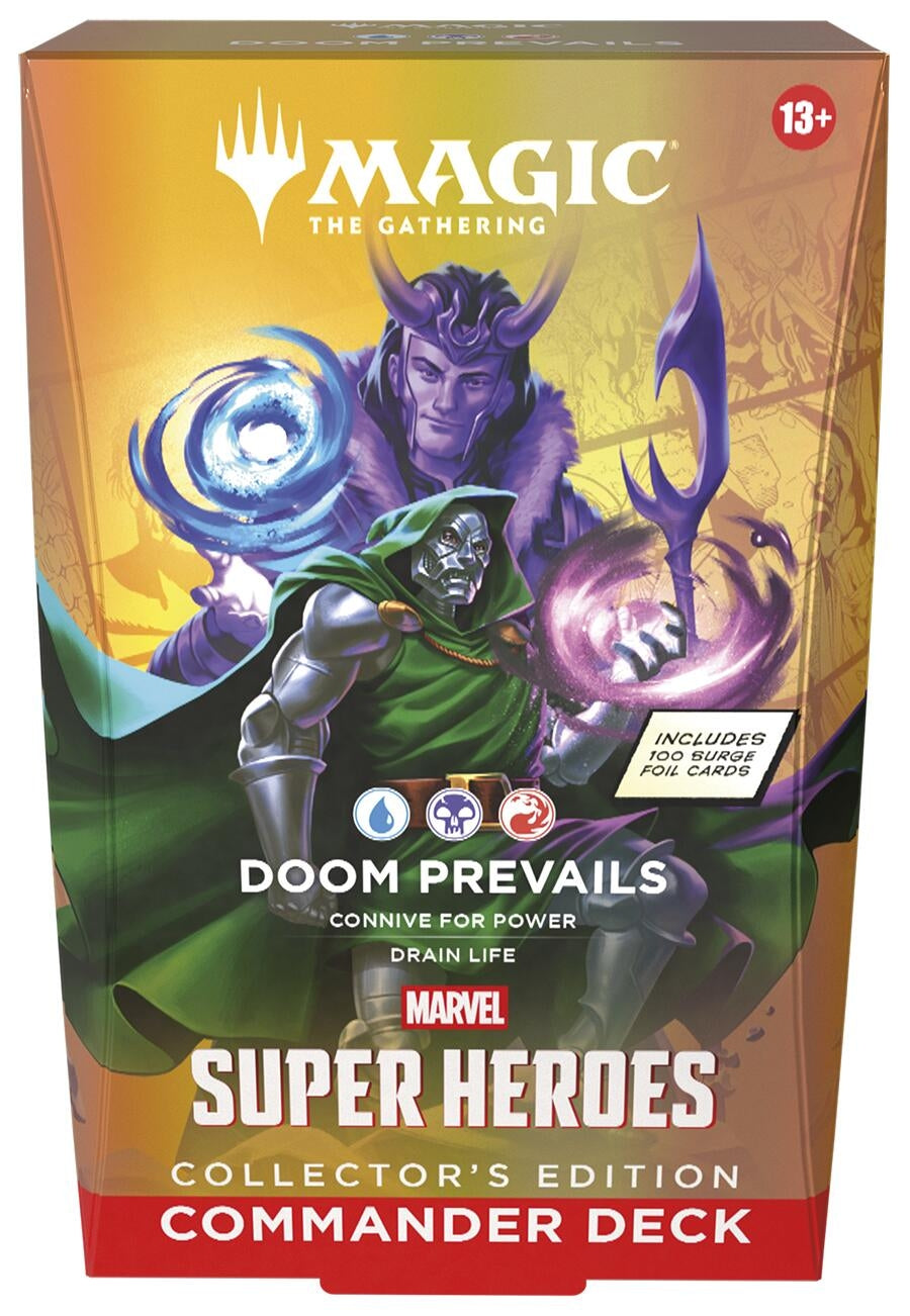 Magic the Gathering: Marvel Super Heroes Commander Deck - Doom Prevail ...