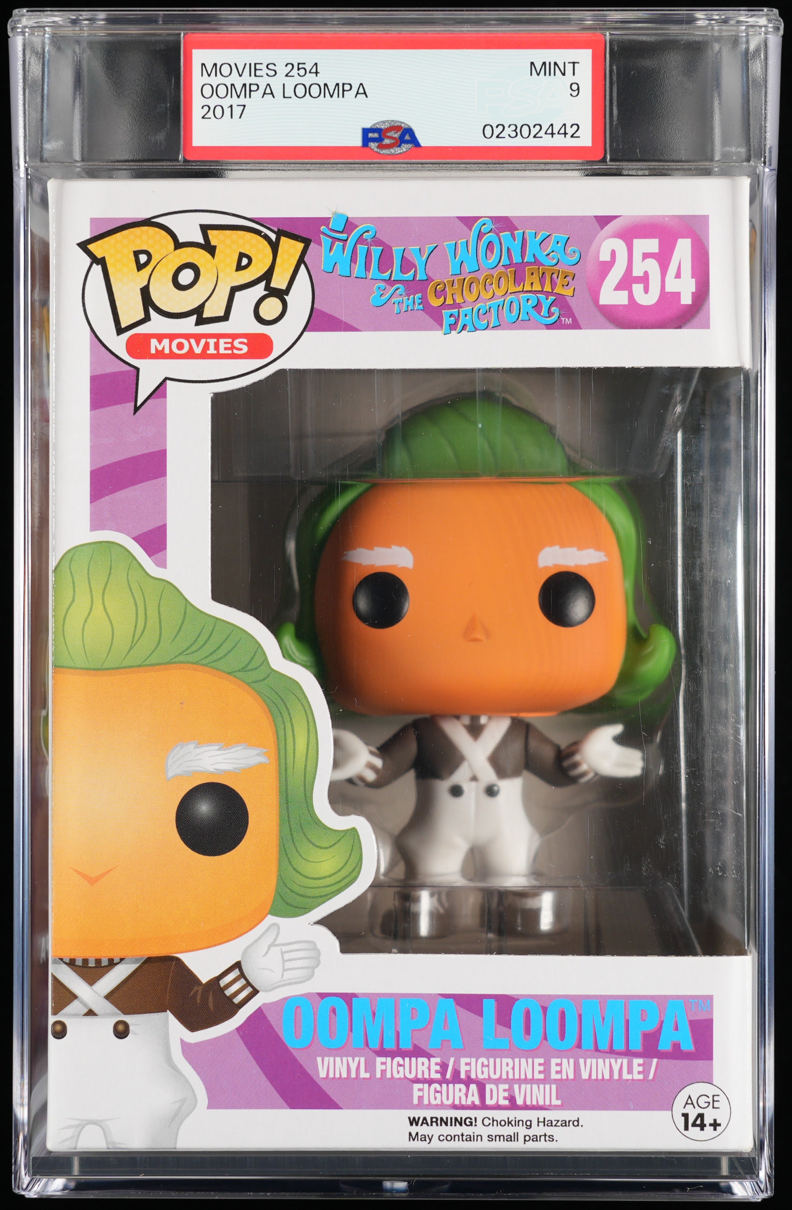 Funko Pop! PSA Graded Willy Wonka & the Chocolate Factory: Oompa Loompa ...