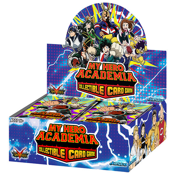 Jasco UniVersus CCG: My Hero Academia Booster Box - Set 1 (24 Packs ...