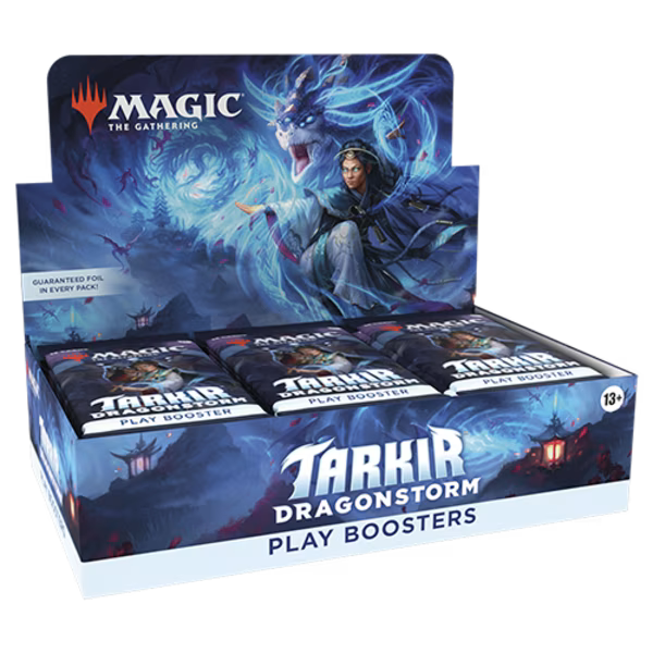 Magic the Gathering TCG: Tarkir Dragonstorm Play Booster Box (30 Packs ...