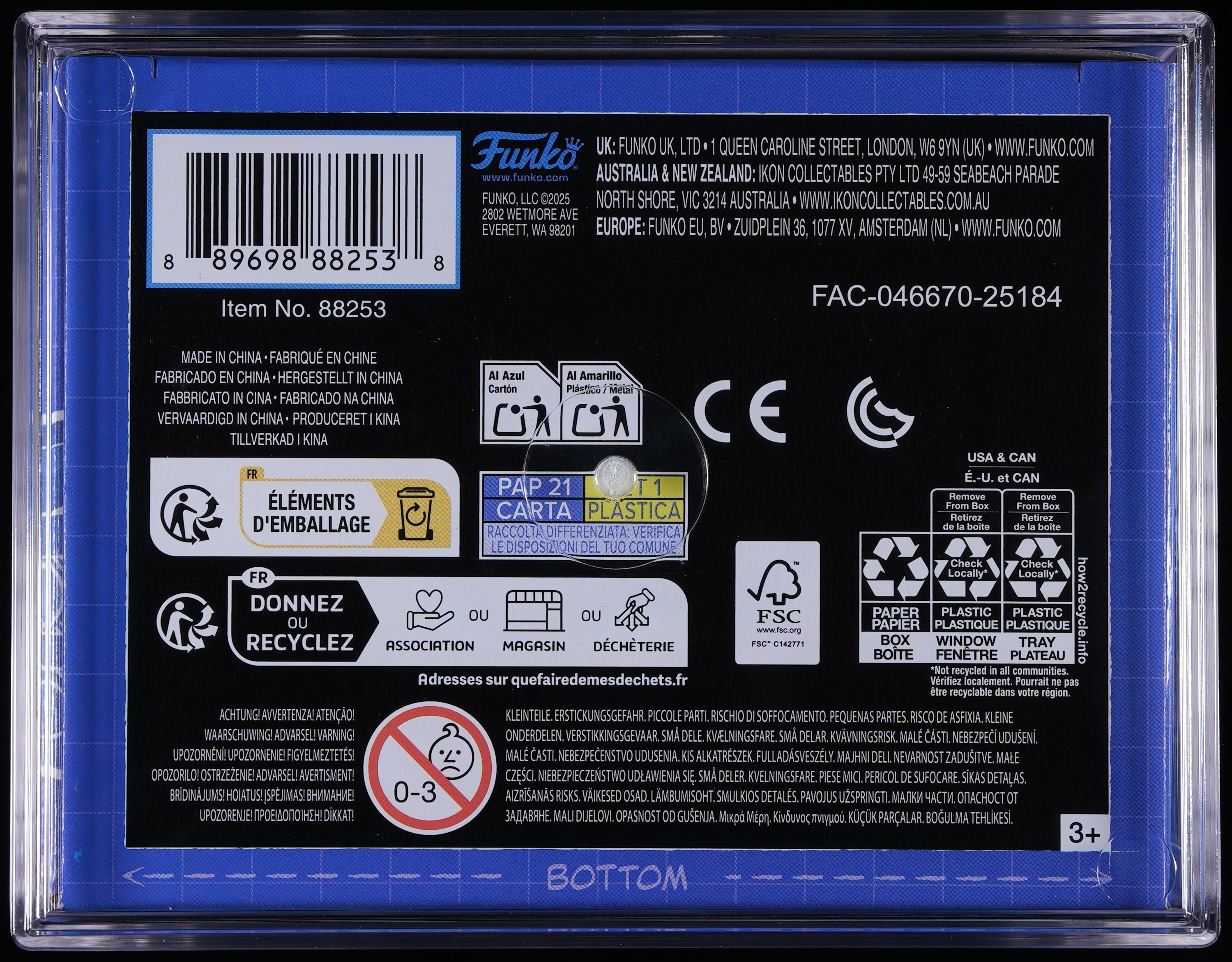 Funko Pop! PSA Graded Star Wars: C1-10p (Chopper) PSA Graded 8.5 NM-MT+ ...